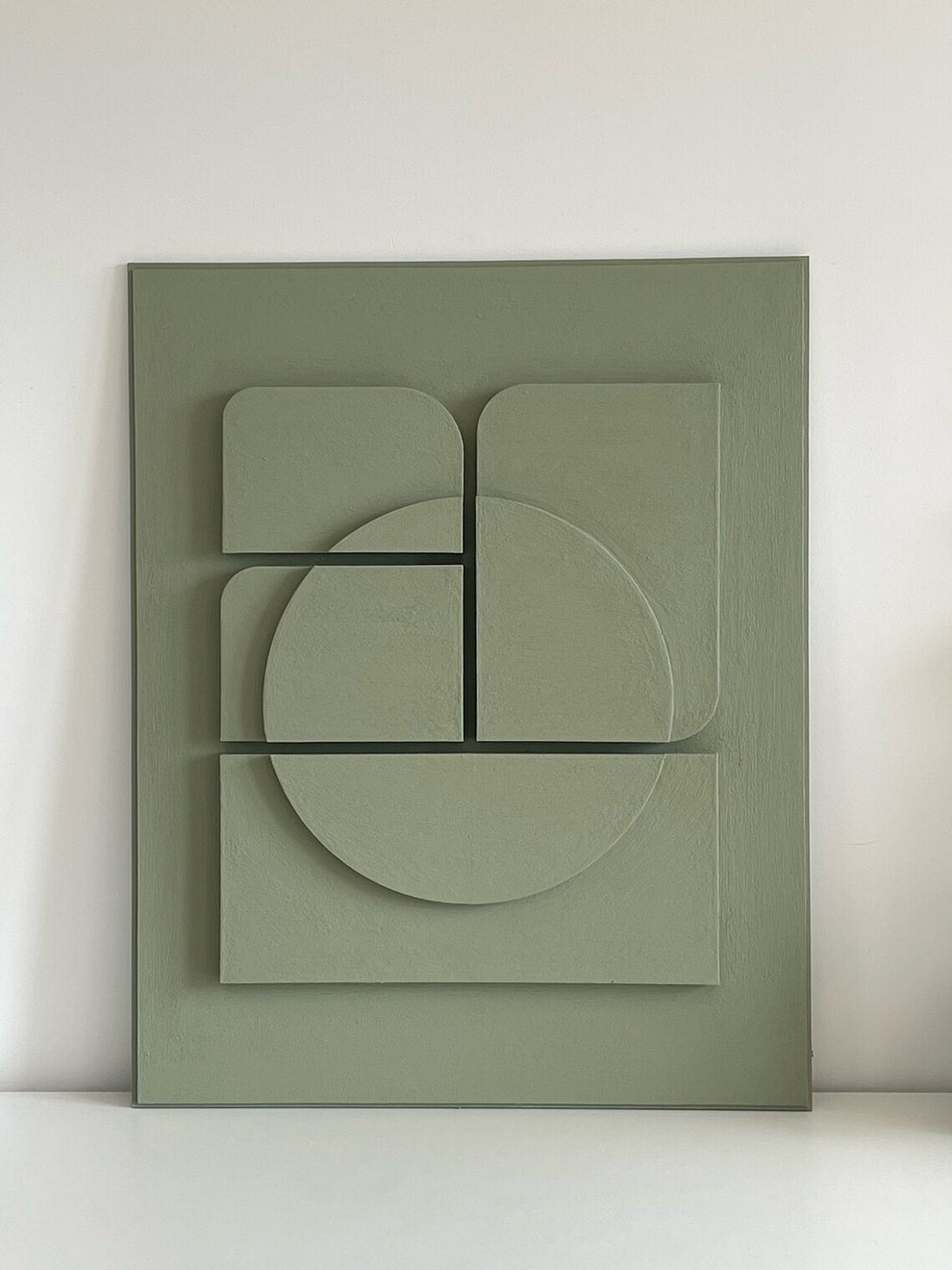 Modern monochromatic shapes. Minimalist style decor. Art sculpture ...